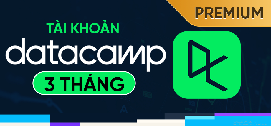 Datacamp Premium 3 tháng - Tài khoản | Divine Shop